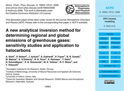 Pdf A New Analytical Inversion Method For Determining Regional And