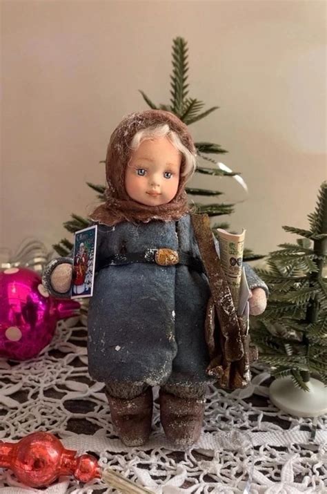 Пин от пользователя Альбина Каймакова на доске новогодние куклы из ваты Винтаж игрушки