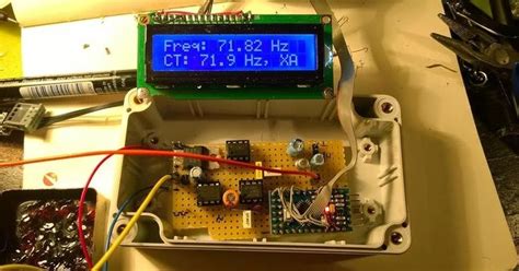 Ctcss Decoder With Arduino Arduino Arduino Lcd Programing Software