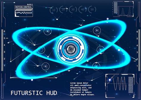 Premium Vector Modern Hud Radar Graphics