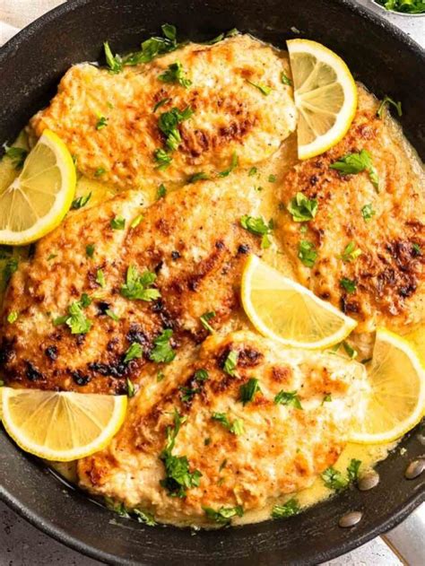 Creamy Chicken Limone 30 Minute Meal Rich And Delish