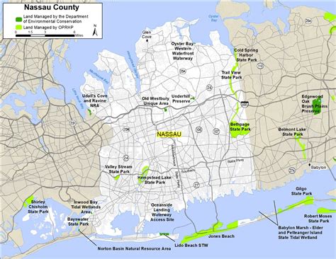 Map Of Nassau County Long Island Map Of Garden