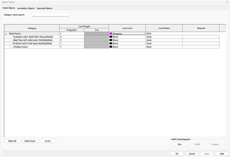 Changing Line Style Names Revit McNeel Forum