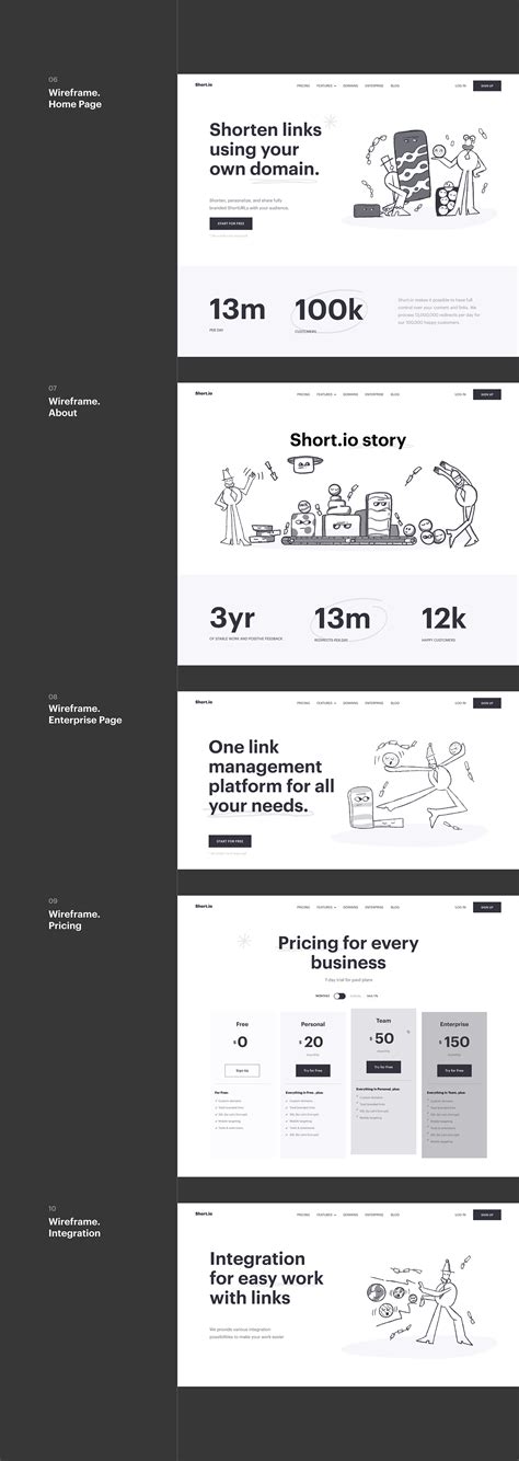 Short Io Web Site On Behance