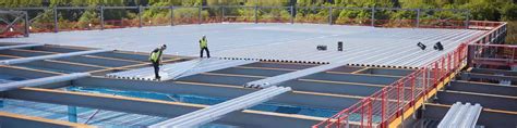 Steel Girder With Decking