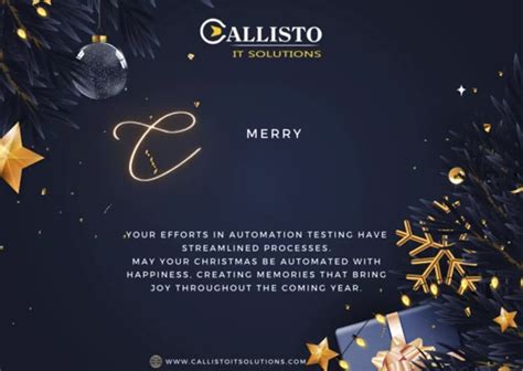 Callisto It Solutions Nagpur On Linkedin Merrychristmas Merry