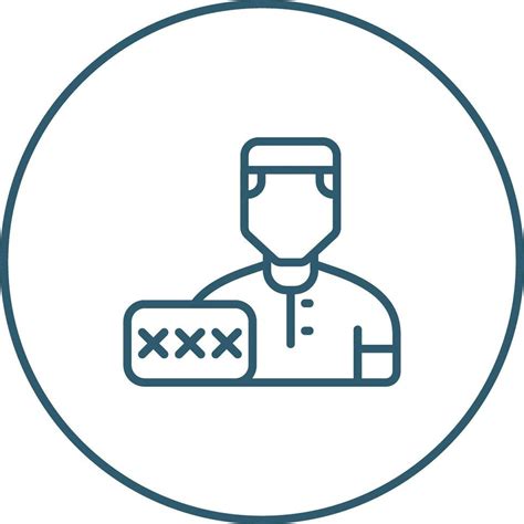 User Password Vector Icon 36915182 Vector Art At Vecteezy