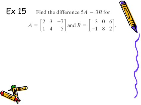 Ppt Matrix Operations Adding Subtracting And Multiplying