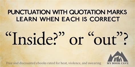 Punctuation With Quotation Marks Book Cave