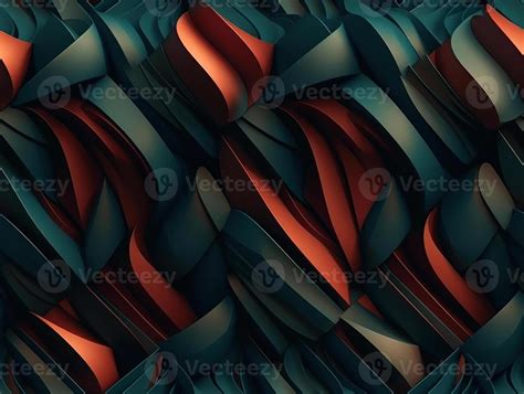 Dark Abstract Geometric Grid Pattern Seamless Background Created With Technology 22319827 Stock