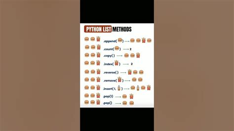Python List Method 😧 Python Pythonlist Coding Viralshort Trending
