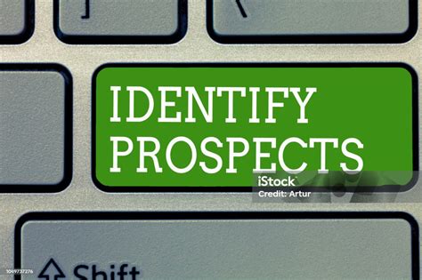 잠재 고객을 식별 텍스트 쓰기 단어 가능한 클라이언트 이상적인 고객 잠재 기증자에 대 한 비즈니스 개념 개념에 대한 스톡 사진 및 기타 이미지 Istock
