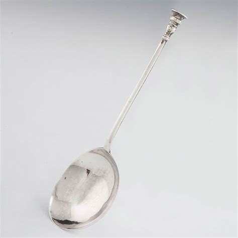 Sterling Silver Seal Top Spoon England C1910