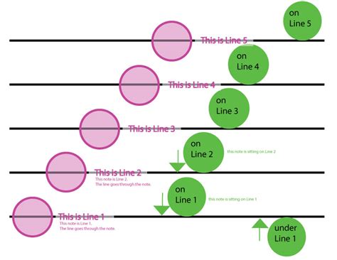 A Diagram For Lines And Spaces Gary D Lloyd Piano Lessons