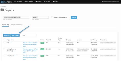 Project Setup BlueRithm Knowledge Base