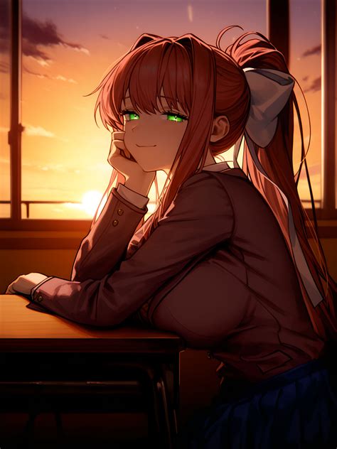 Monika By Blueqqqq On Deviantart
