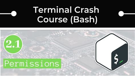 Bash User And Group Permission Sets Chmod Chown Youtube