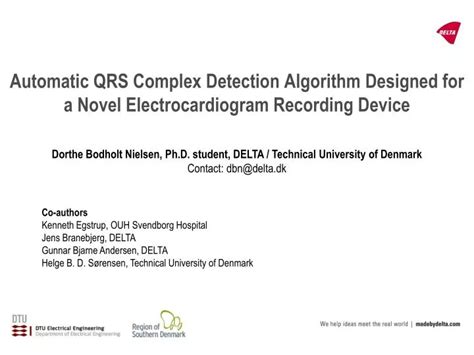ppt automatic qrs complex detection algorithm designed for a novel