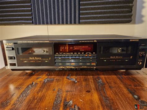 Teac Stereo Double Auto Reverse Cassette Deck W 995rx