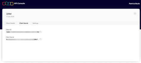 Oauth Developer Docs Zoho Payments