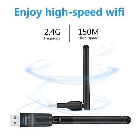 Alfa Net Wifi Wireless N USB Adapter Antenna Receiver Catcher Soft AP Utility Super Fast 2 4