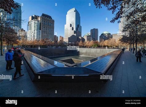 People Visitng The Memorial 20th Anniversary Of The Attack At The