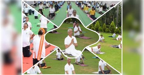 Governor Deputy Chief Ministers Participate In Yoga Day Celebrations In Bihar International
