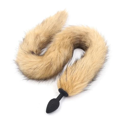 Aliexpress Com Buy Selling Extended Tail Plug Anal Plug Fox Tail Silicone Toys Sex Toys Female