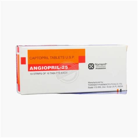 Captopril 25 Mg Tablet At ₹ 26 Box Captopril Tablet In Nagpur Id 2854681646888