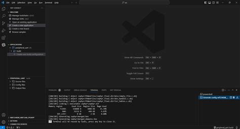 nrf connect sdk ncs で動かすnordic nrf5340モジュール開発キットの使い方②プロジェクトの作成とビルド編 株式会社ムセンコネクト