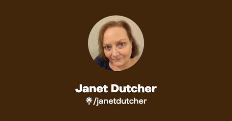 Janet Dutcher Twitter Instagram Tiktok Linktree
