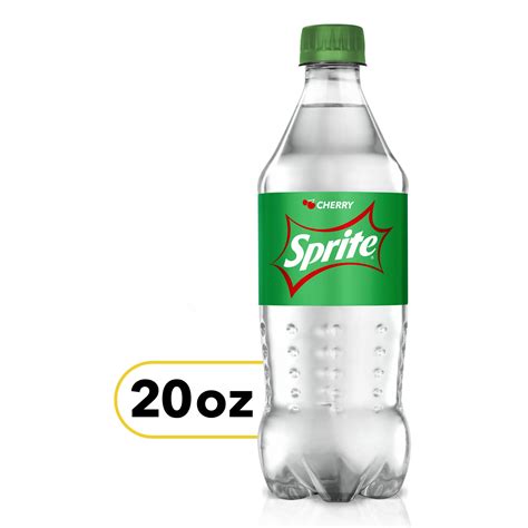 Sprite Lemon Lime Cherry Soda Soft Drink 20 Fl Oz