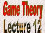 PPT Game Theory PowerPoint Presentation Free Download ID 441224