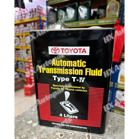 Genuine Toyota Automatic Transmission Fluid Atf Type T Iv 4l ~ For
