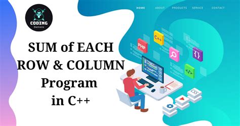 Print The Total Sum And Sum Of All Rows And All Columns Of N By N