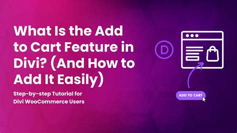 Divi Woocommerce Product Add To Cart Module Divi Extended