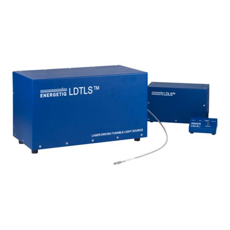 HAMAMATSU ENERGETIQ TLS EQ 77 S OPERATION AND MAINTENANCE MANUAL Pdf Download ManualsLib