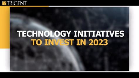 Laxmi Prasanna On Linkedin Key Technology Initiatives Businesses Can Invest In 2023