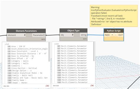 How To Get The Parameter Discipline With Dynamopython Revit Dynamo
