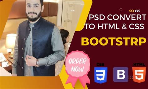 Be Your Front End Web Developer Htmlcss Bootstrap Javascript By Mujtaba0011 Fiverr