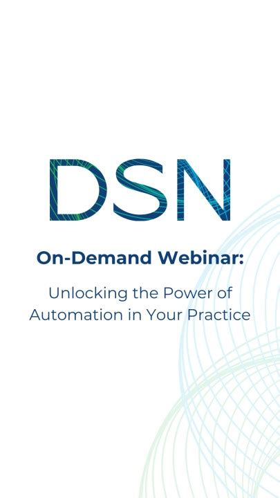 Dsn Software Inc On Linkedin Dsn Software Practicemanagement Automation Ondemand Webinar…