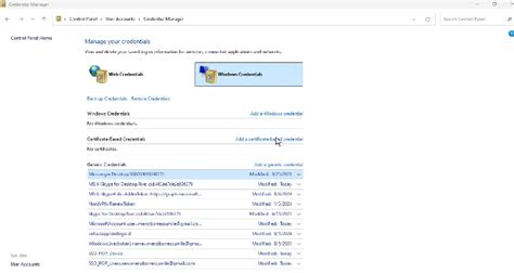 Credential Manager Not Working On Windows Best Fixes