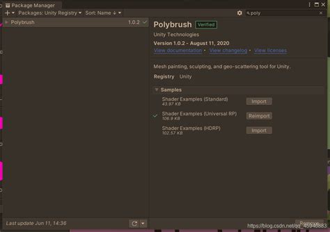 Unitypolybrush插件简要unity Polybrush Csdn博客