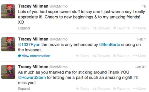 Tracey Millman No Longer Working For Howard R Howardstern