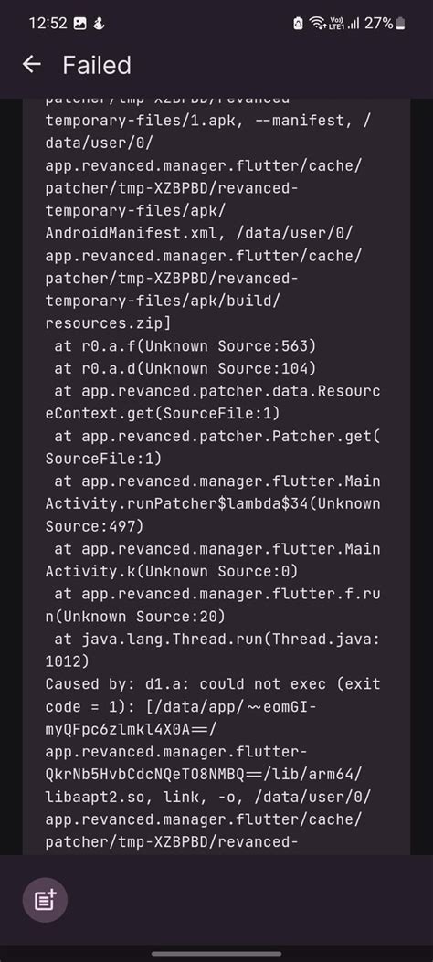 Im New To This Ran Into An Issue While Patching Youtube Rrevancedapp