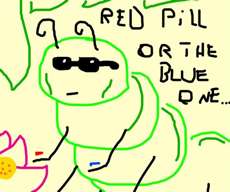 Caterpillar In The Matrix Drawception
