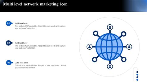 Multi Level Network Marketing Icon Ppt Example