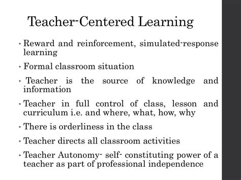 Student Centered Learning Ppt Student Centered Learning Ppt