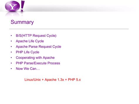 The Php Life Cycle Ppt