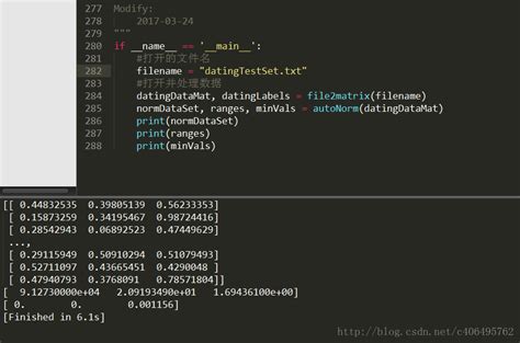 K 近邻算法（knn）python实现 Csdn博客